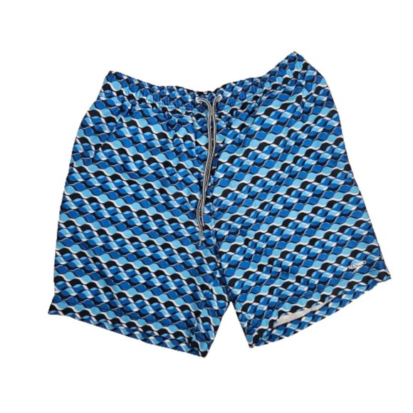 Speedo | Swim | Speedo Mens Swim Trunks Blue White Size Xl | Poshmark